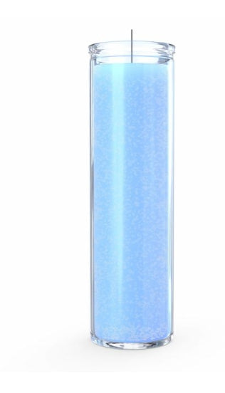 7 Day Candle - Light Blue – Indie South