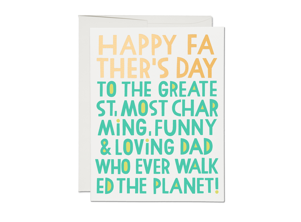 Most Charming Dad Father's Day Card – Indie South