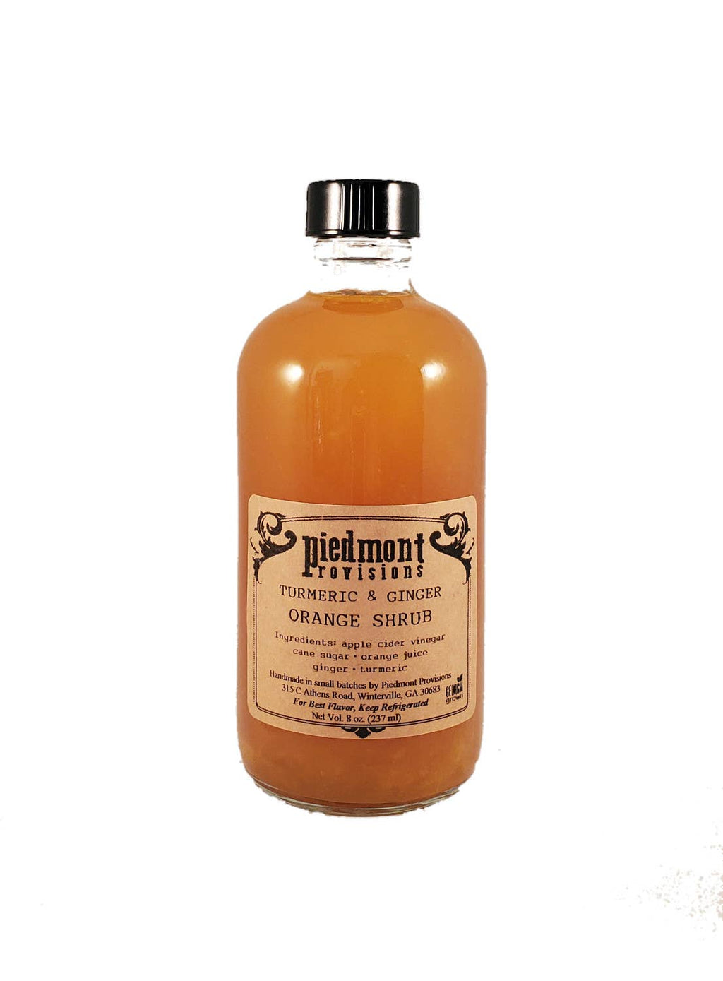 Orange Turmeric Ginger Shrub - Piedmont Provisions – Indie South