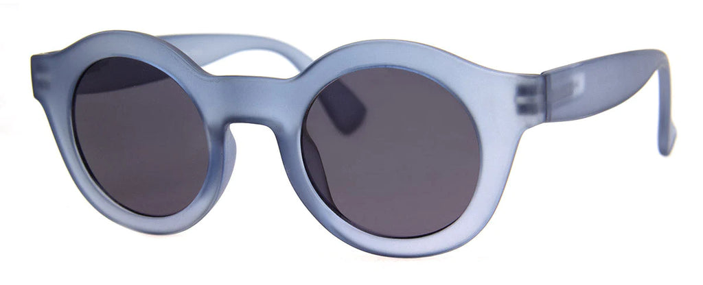 Looper Sunglasses - Matte Blue – Indie South