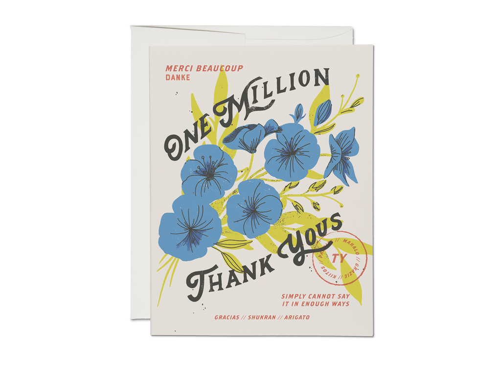 One Million Thank Yous Card – Indie South